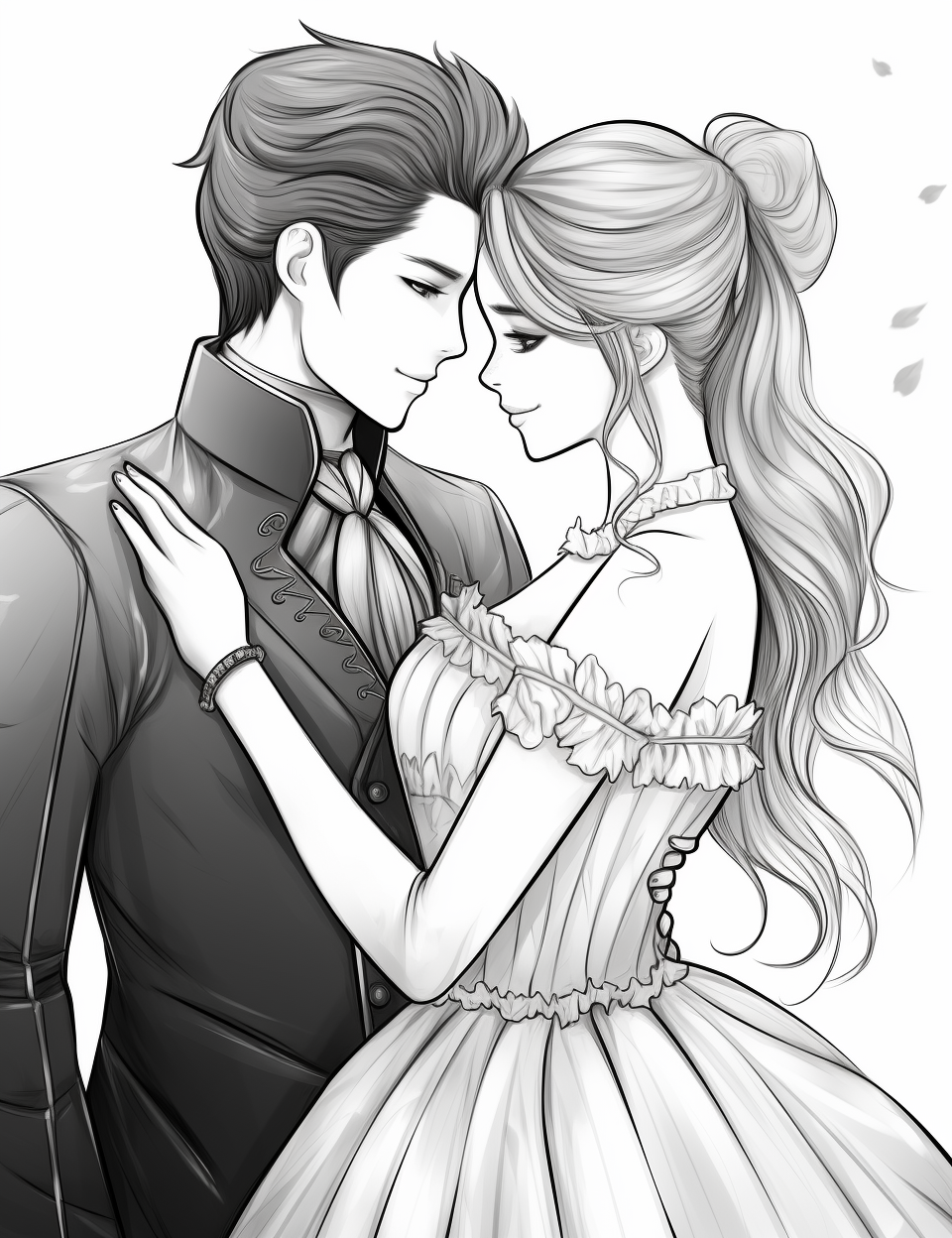 Color Craftables | Coloring Pages | Anime & Manga - Romance - Forbidden ...