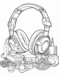 Color Craftables | Coloring Pages | Objects - Electronics