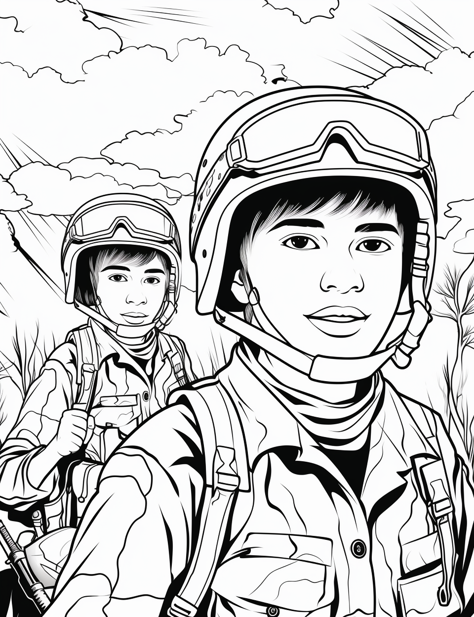 Color Craftables | Coloring Pages | Military & War