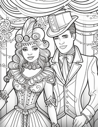 Color Craftables | Coloring Pages | Carnival & Circus - Performers