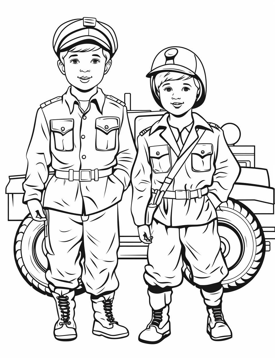 Color Craftables | Coloring Pages | Military & War
