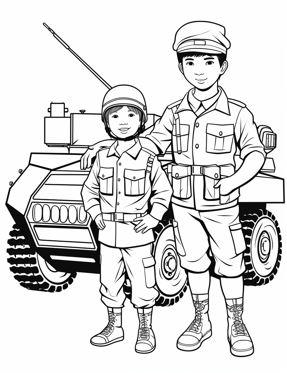 Color Craftables | Coloring Pages | Military & War