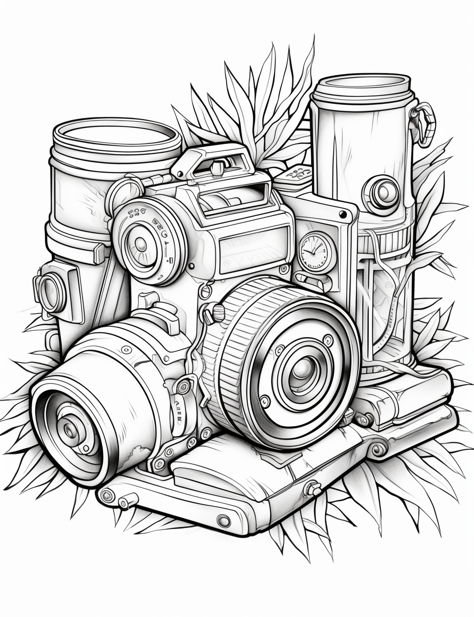 Color Craftables | Coloring Pages | Objects - Electronics