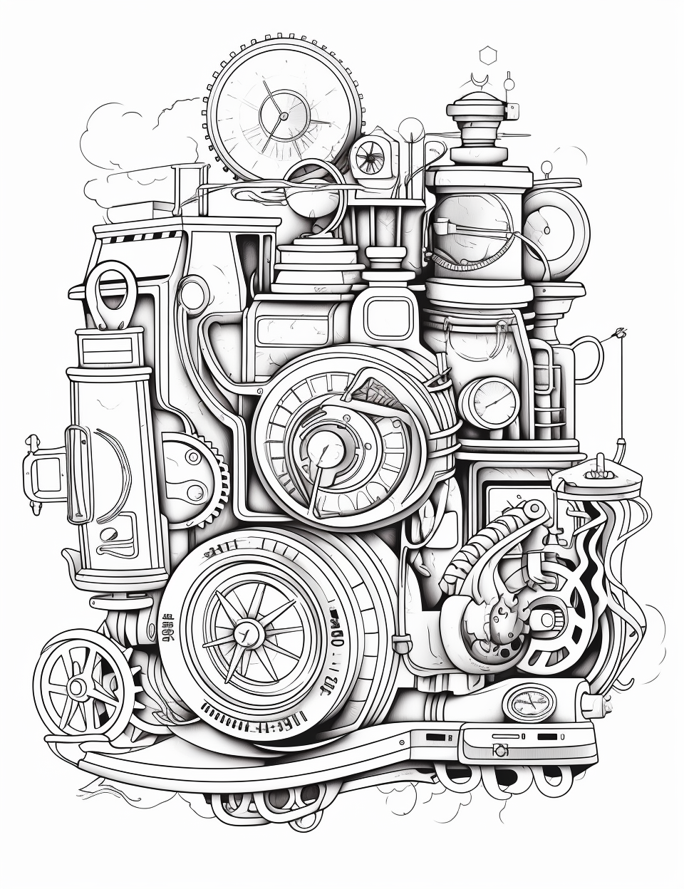 Color Craftables | Coloring Pages | Objects - Electronics