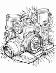 Color Craftables | Coloring Pages | Objects - Electronics