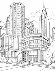 Color Craftables | Coloring Pages | Buildings & Architecture - Modern ...