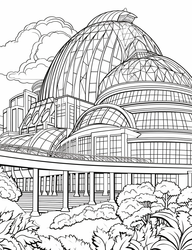 Color Craftables | Coloring Pages | Buildings & Architecture - Modern ...