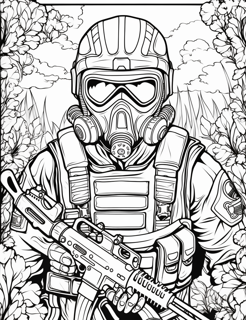 Color Craftables | Coloring Pages | Military & War