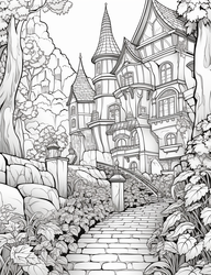 Color Craftables | Coloring Pages | Nature - Cityspace - Resort Towns