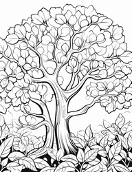 Color Craftables | Coloring Pages | Nature - Trees