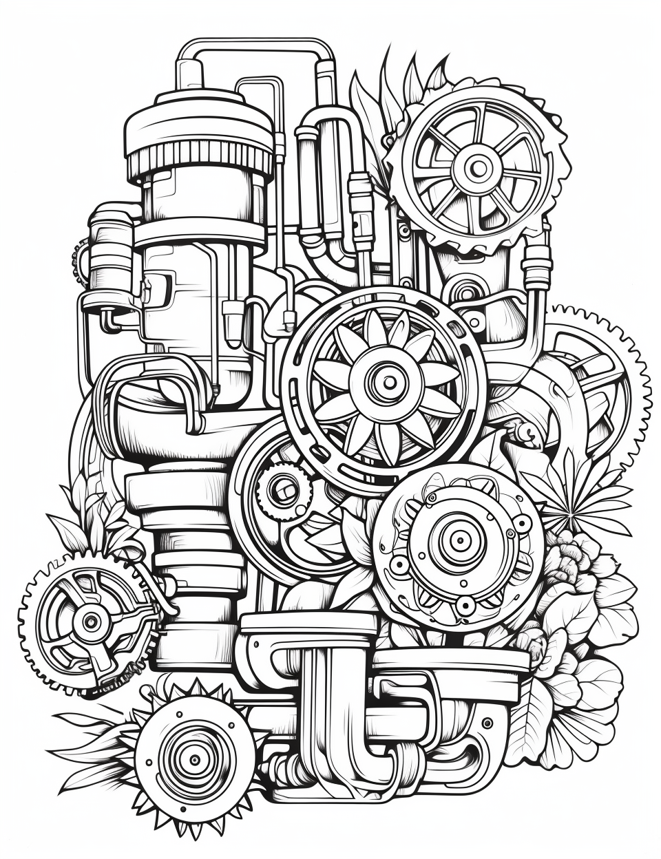 Color Craftables | Coloring Pages | Objects - Tools - Wrench