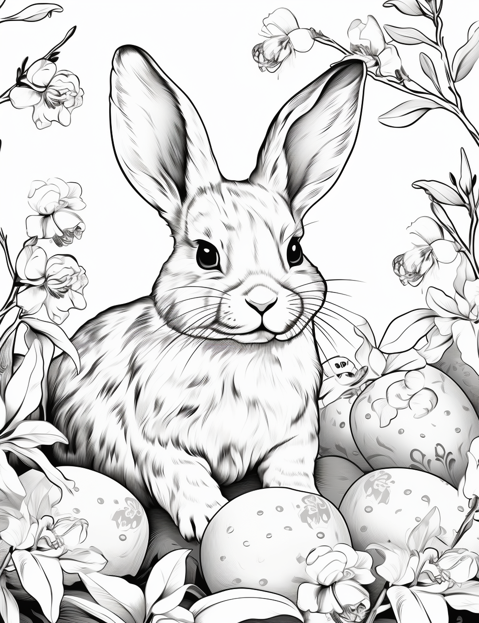 Color Craftables | Coloring Pages | Holiday - Easter - Bunny