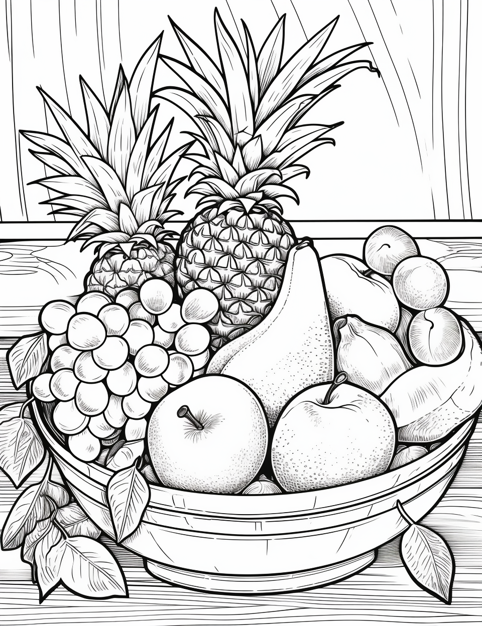 Color Craftables | Coloring Pages | Food & Beverage - Fruits - Mangos
