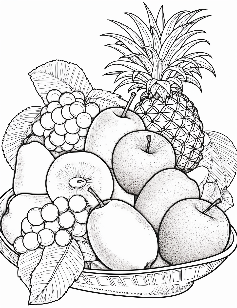 Color Craftables | Coloring Pages | Food & Beverage - Fruits - Mangos