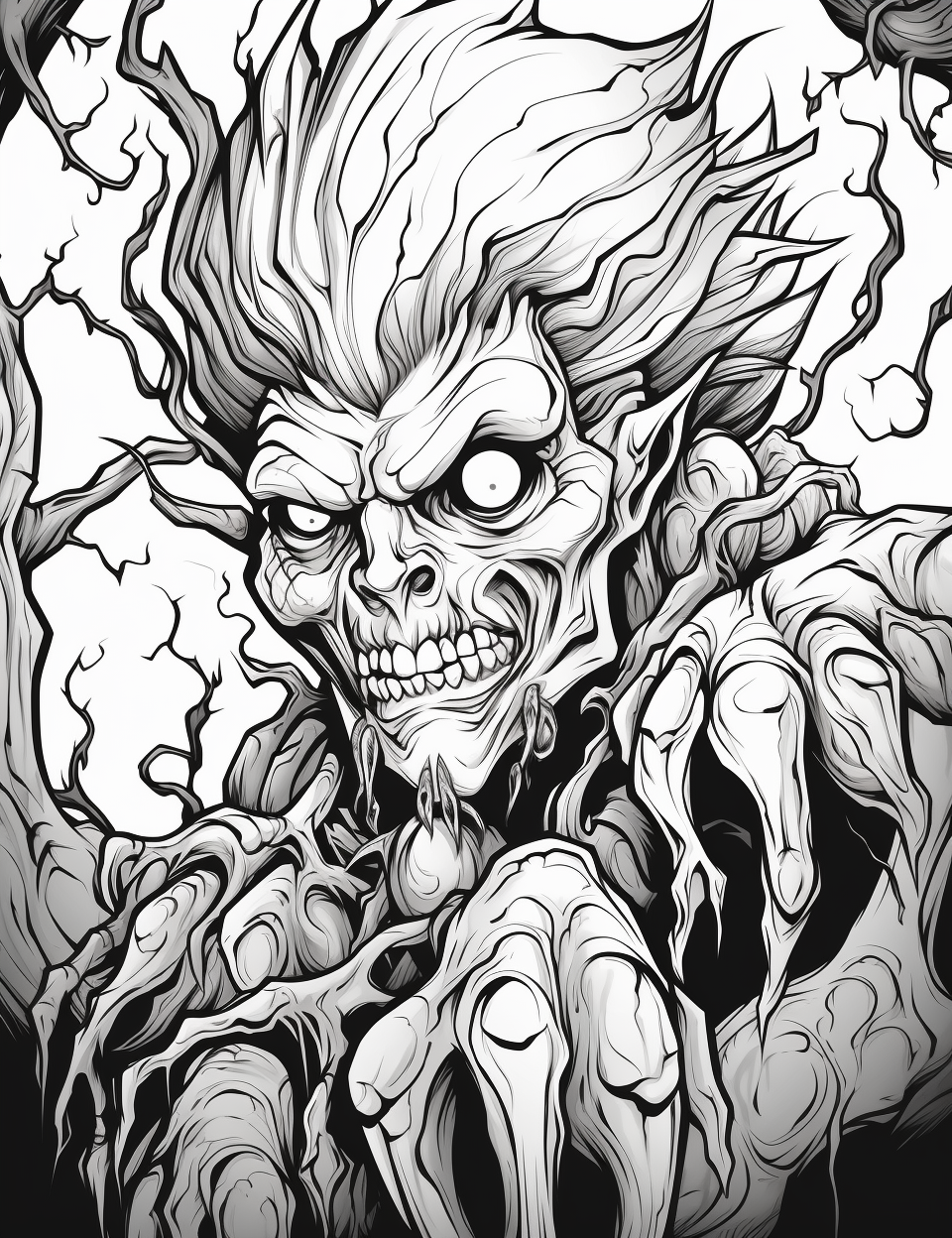 Color Craftables | Coloring Pages | Horror & Gothic