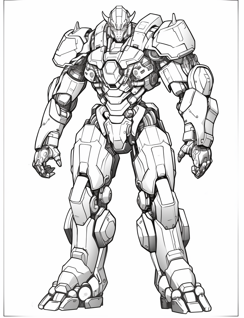 Color Craftables | Coloring Pages | Anime & Manga - Mecha - Robot ...