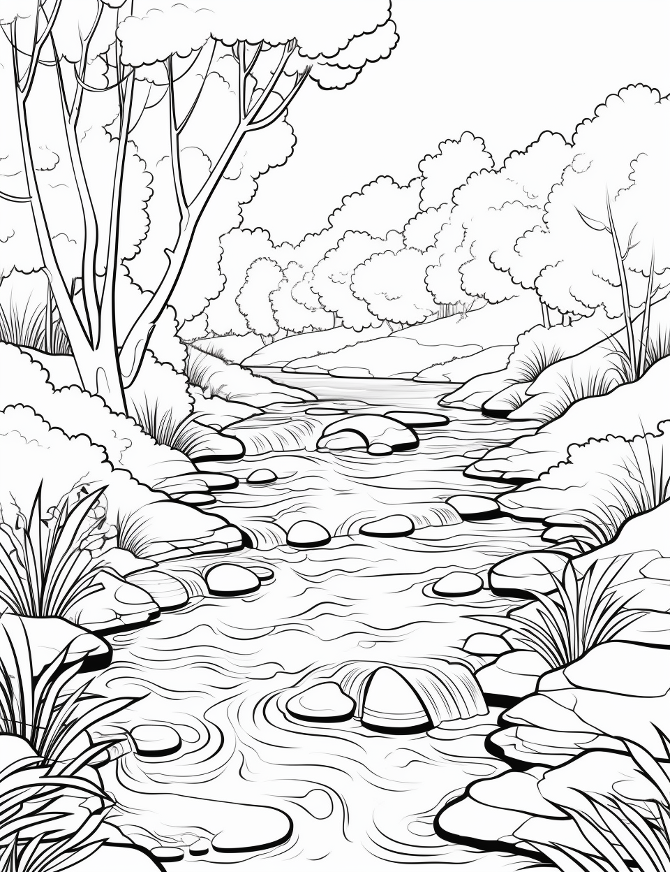 Color Craftables | Coloring Pages | Nature - Water Bodies