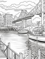 Color Craftables | Coloring Pages | Nature - Built Environment