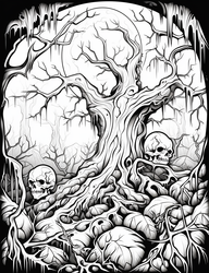 Color Craftables | Coloring Pages | Horror & Gothic