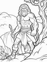 Color Craftables | Coloring Pages | Prehistoric & Cavemen - Landscapes ...