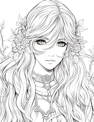Color Craftables | Coloring Pages | Anime & Manga - Fantasy - Magical ...