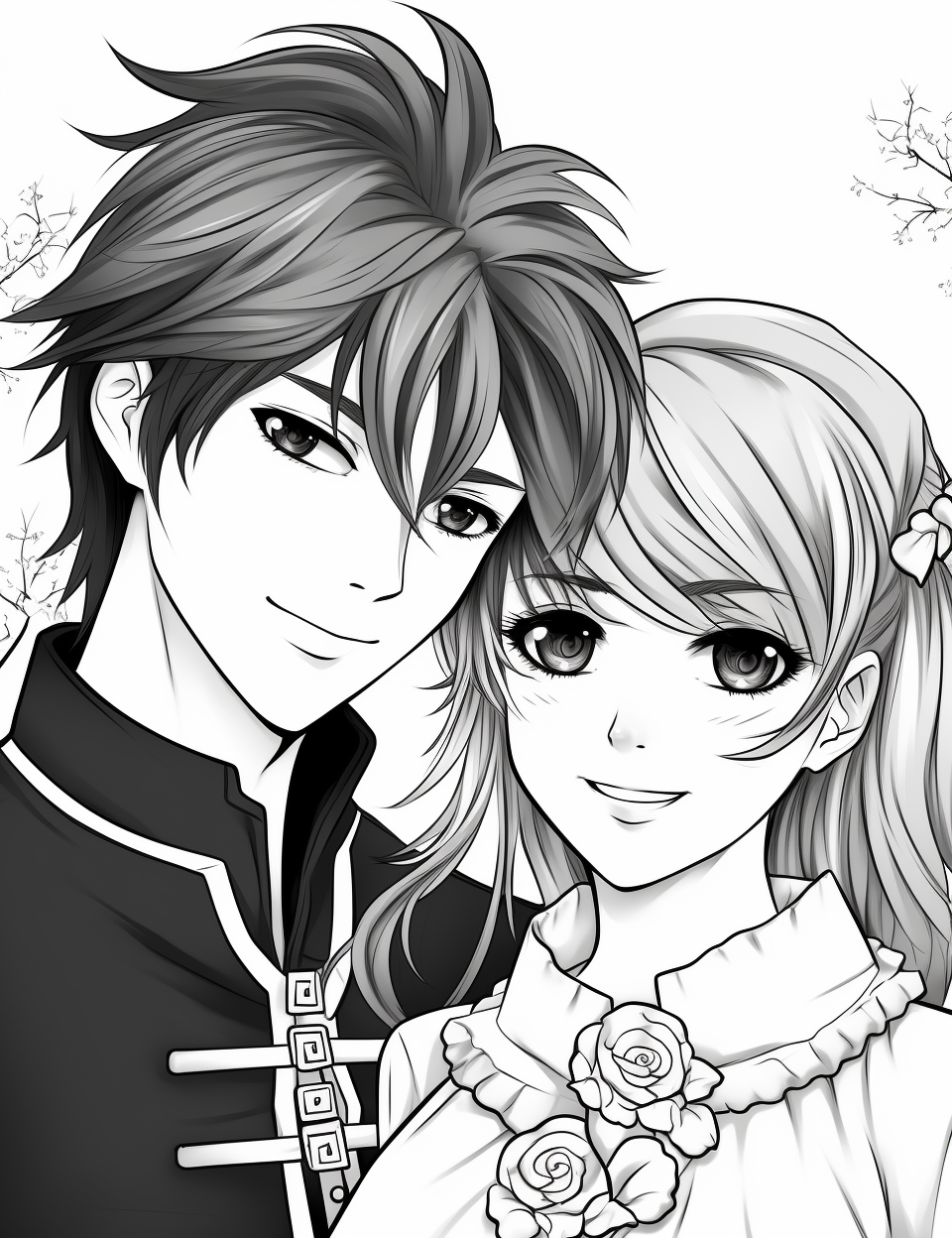 Color Craftables | Coloring Pages | Anime & Manga - Romance - School ...