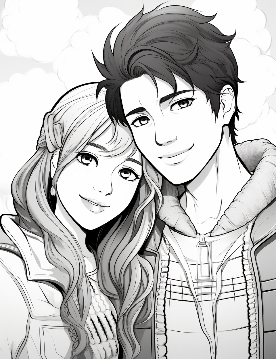 Color Craftables | Coloring Pages | Anime & Manga - Romance - School ...