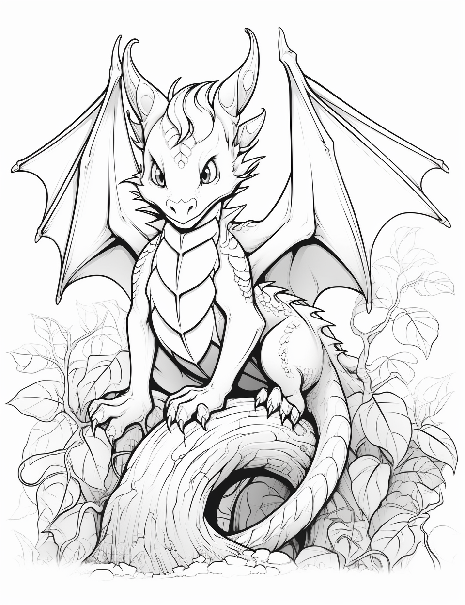 Color Craftables | Coloring Pages | Mythical Creatures - Dragons ...