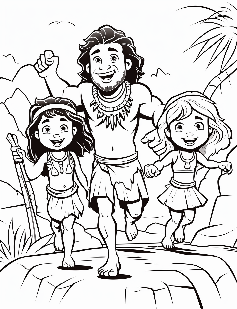 Color Craftables | Coloring Pages | Prehistoric & Cavemen