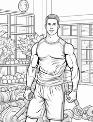 Color Craftables | Coloring Pages | Sports & Athletics - Individual Sports
