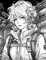 Color Craftables | Coloring Pages | Anime & Manga - Adventure