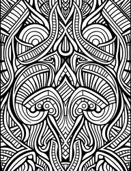 Color Craftables | Coloring Pages | Bohemian & Hippie - Symbols & Motifs