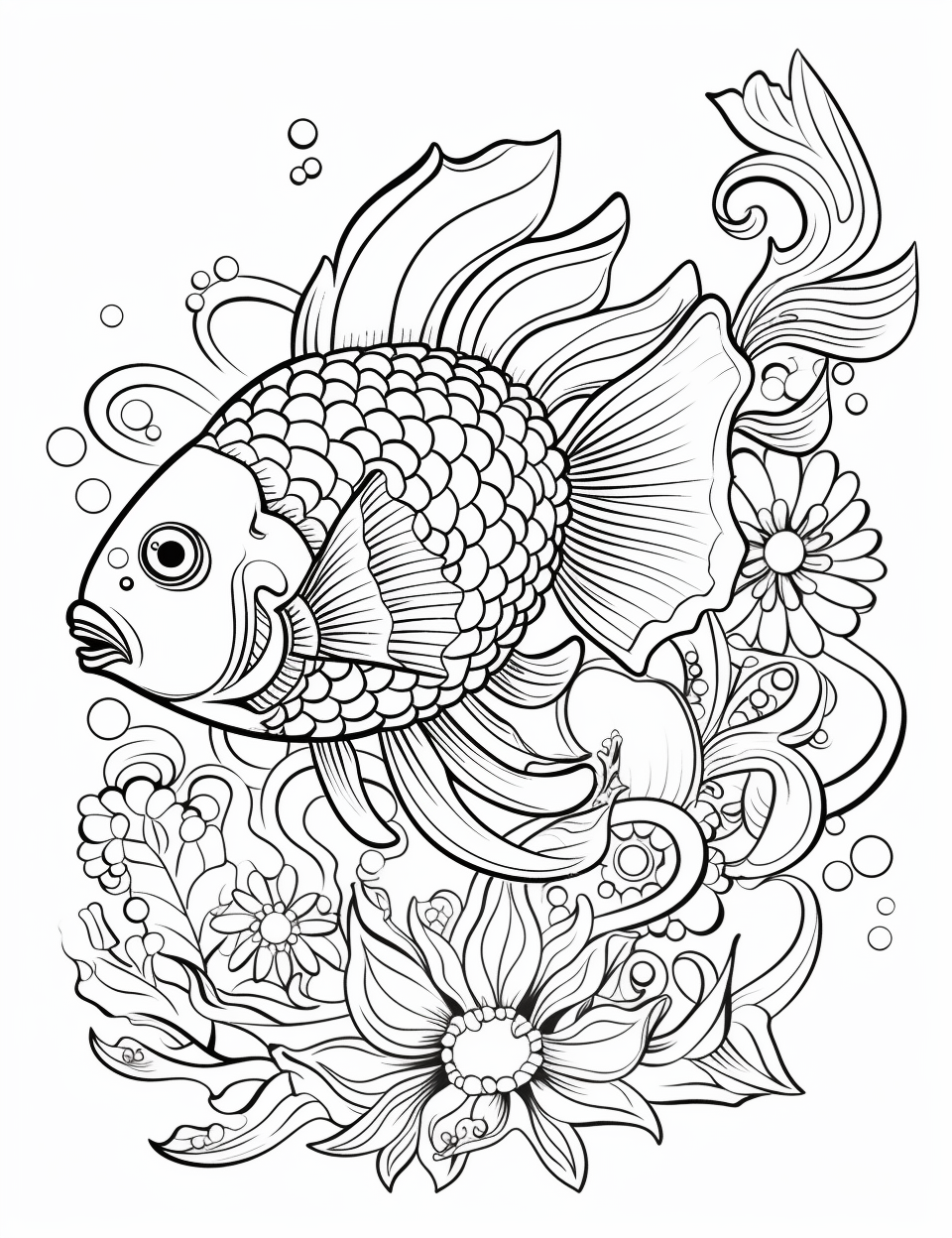 Color Craftables | Coloring Pages | Animal - Aquatic - Clownfish