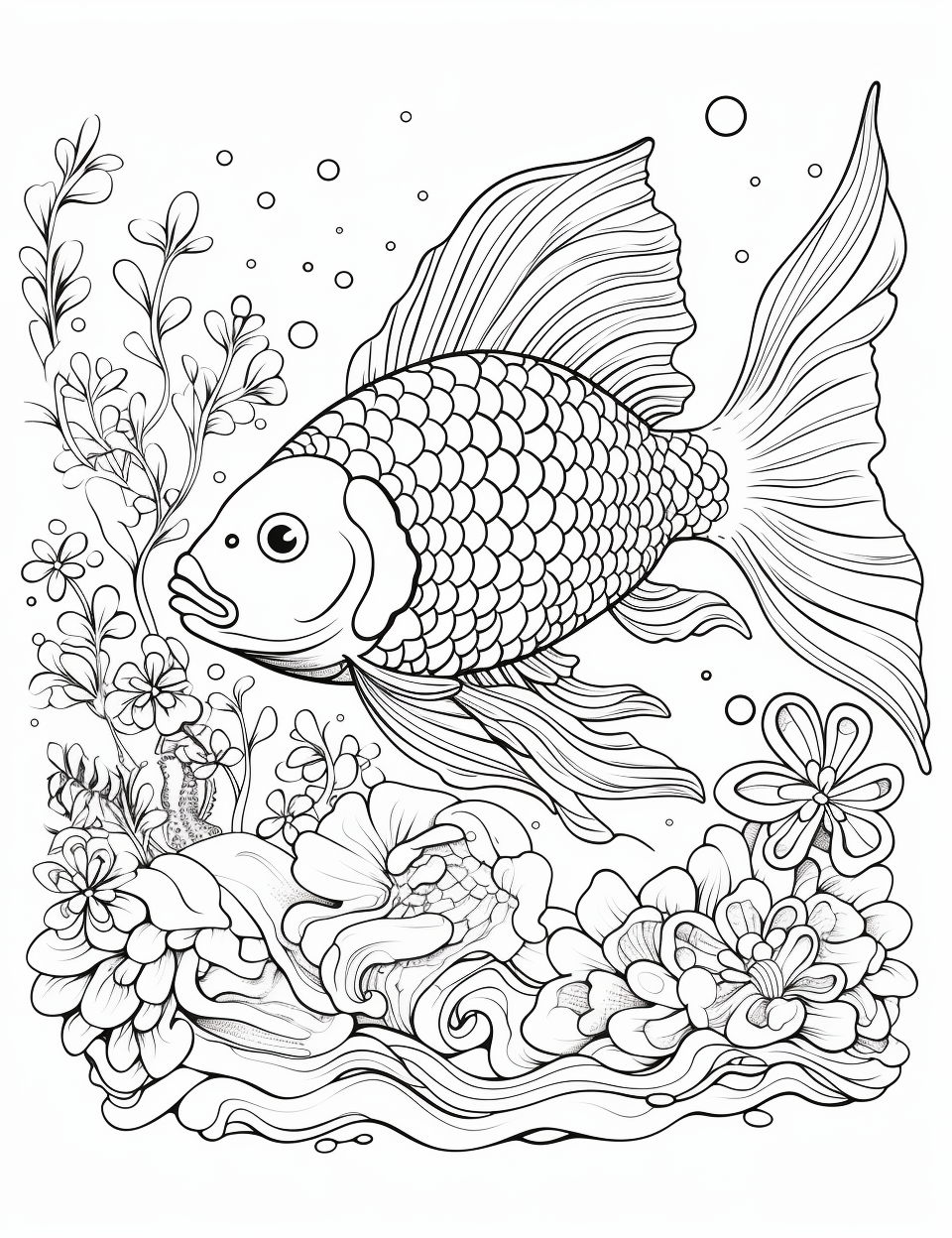 Color Craftables | Coloring Pages | Animal - Aquatic - Clownfish