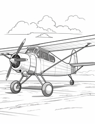 Color Craftables | Coloring Pages | Aviation - Aircraft Types - Ultralights