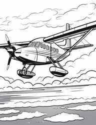 Color Craftables | Coloring Pages | Aviation - Aircraft Types - Ultralights