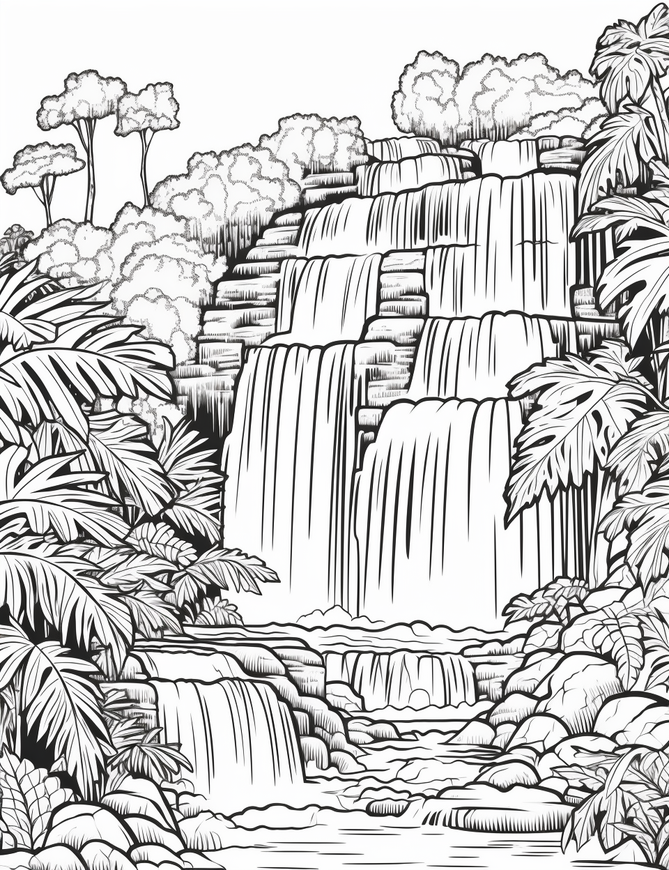 Color Craftables | Coloring Pages | Nature - Water Bodies