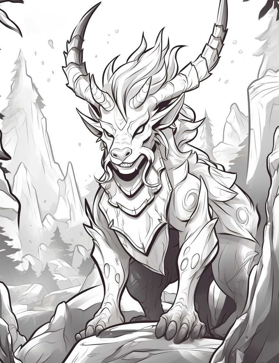 Color Craftables | Coloring Pages | Mythical Creatures - Unicorn