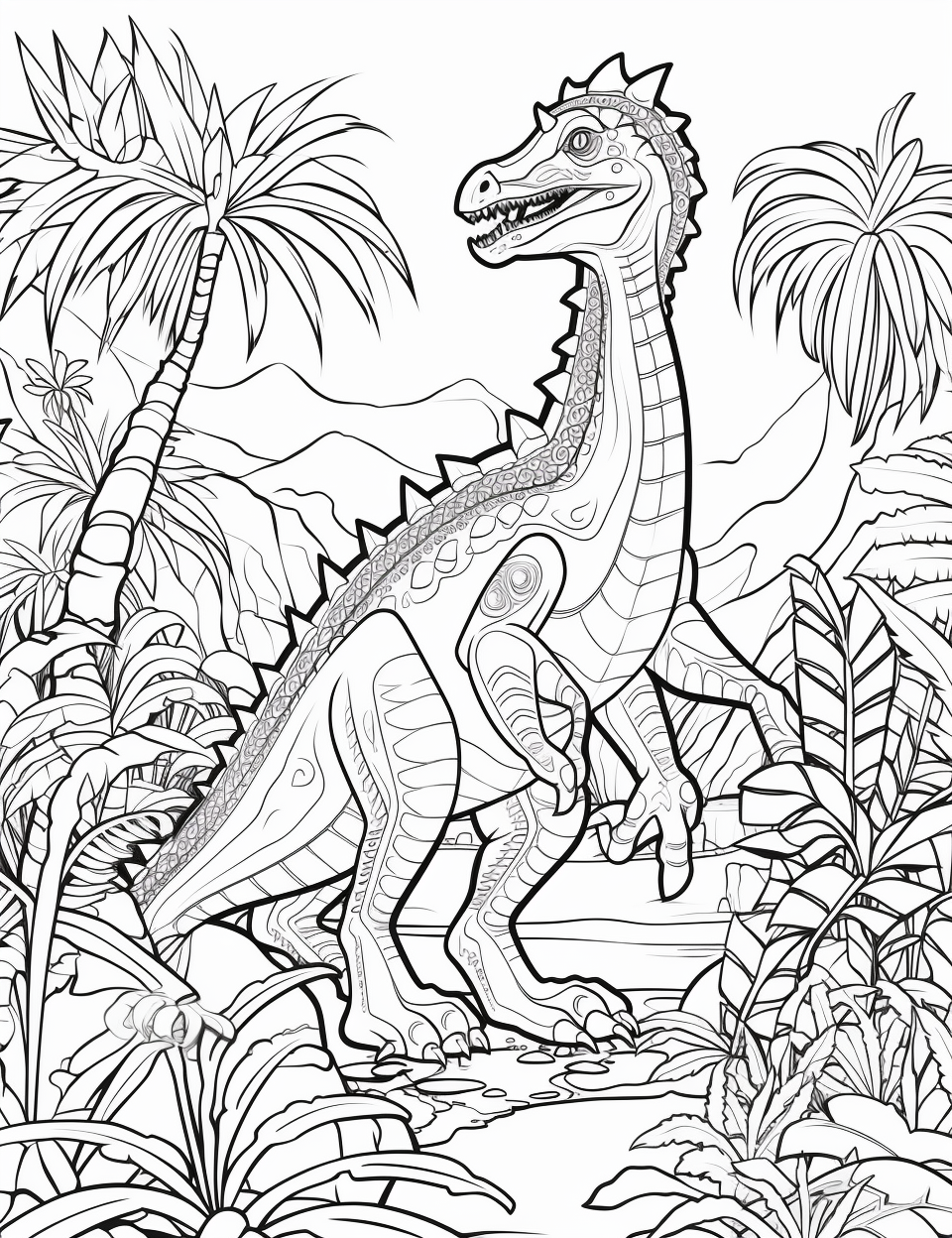 Color Craftables | Coloring Pages | Prehistoric & Cavemen