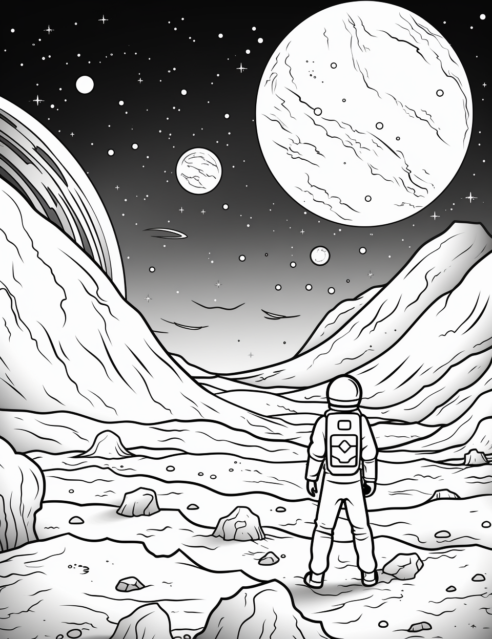 Color Craftables | Coloring Pages | Nature - Sky & Space