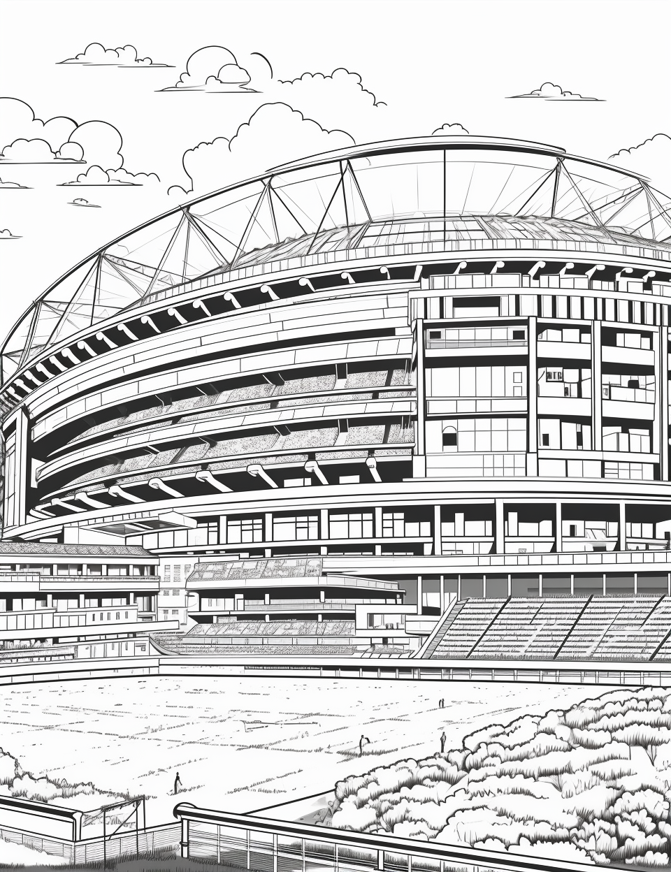 Color Craftables | Coloring Pages | Buildings & Architecture - Modern ...