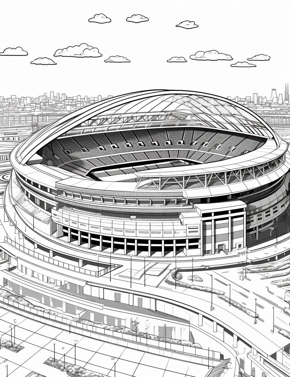 Color Craftables | Coloring Pages | Buildings & Architecture - Modern ...