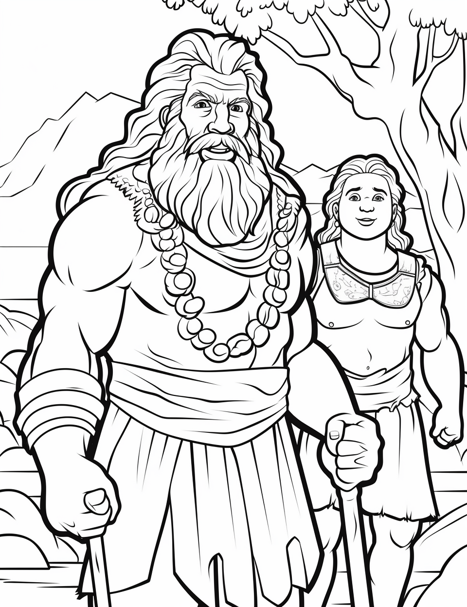 Color Craftables | Coloring Pages | Prehistoric & Cavemen