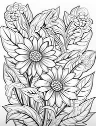Color Craftables | Coloring Pages | Nature - Flowers