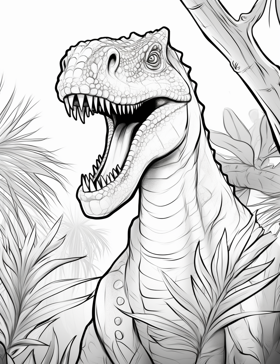 Color Craftables | Coloring Pages | Prehistoric & Cavemen - Dinosaurs