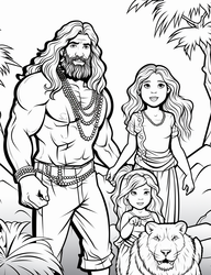 Color Craftables | Coloring Pages | Prehistoric & Cavemen - Cavemen ...