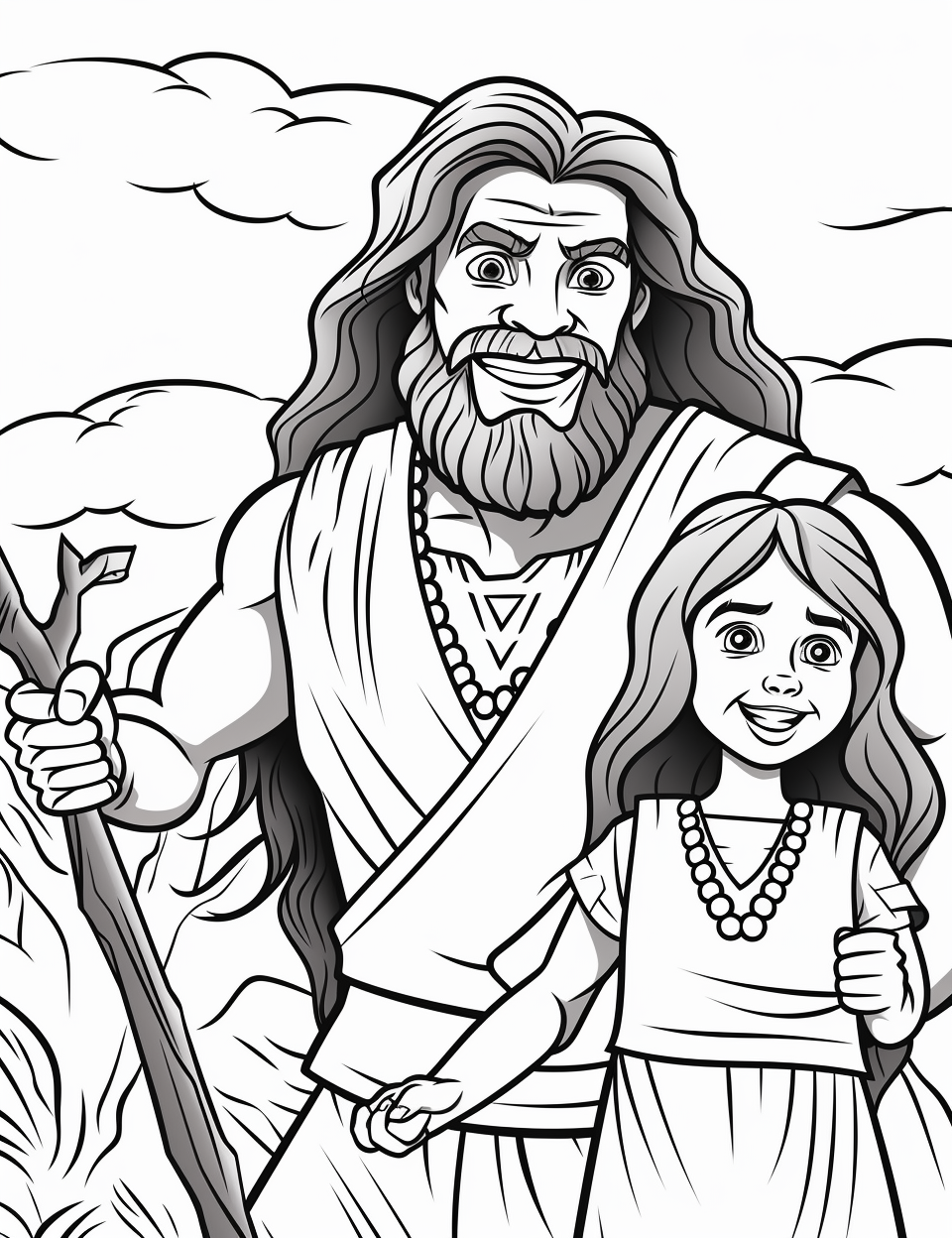 Color Craftables | Coloring Pages | Prehistoric & Cavemen