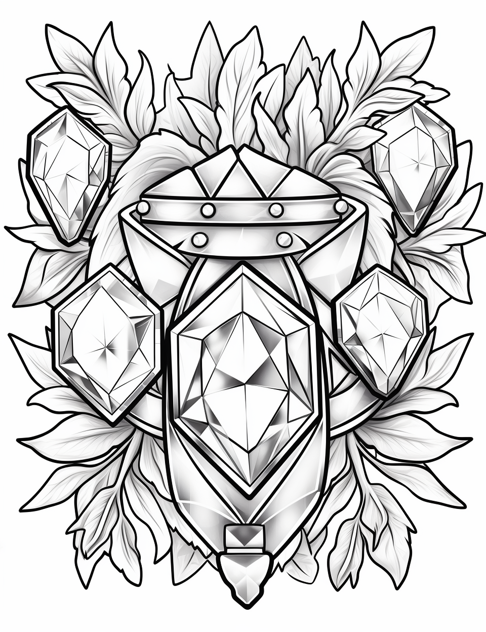 Color Craftables | Coloring Pages | Jewelry & Gems