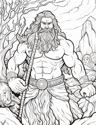 Color Craftables | Coloring Pages | Prehistoric & Cavemen - Cavemen ...
