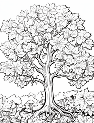 Color Craftables | Coloring Pages | Nature - Trees - Oak